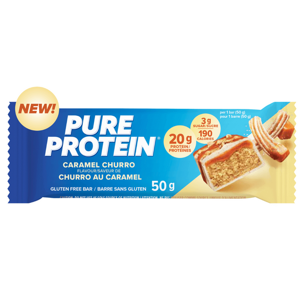 Pure Protein Bar - Caramel Churro - Single Bar – Mix It Up Munchies & More