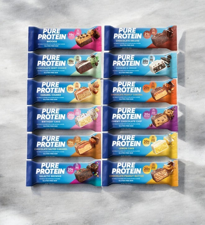Pure Protein Pack - 12 Bars – Mix It Up Munchies & More